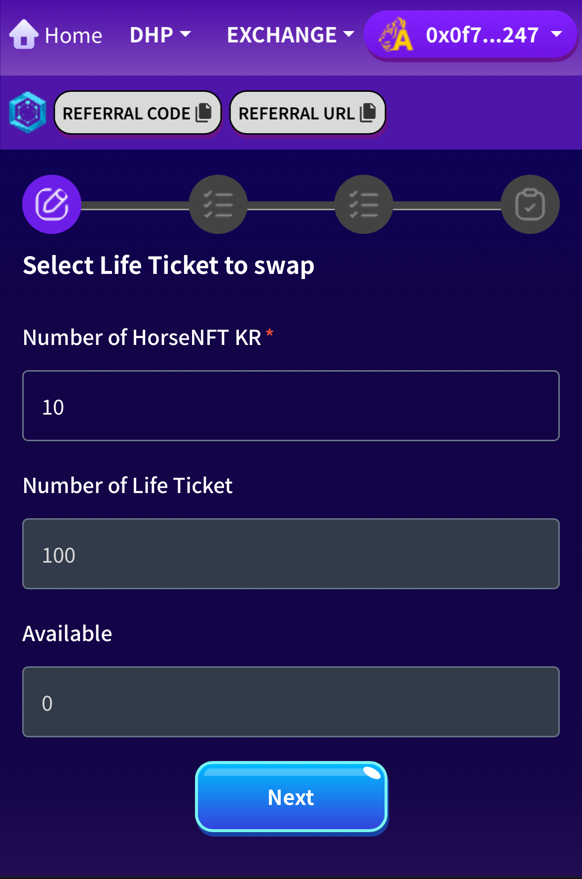 Life Ticket NFT